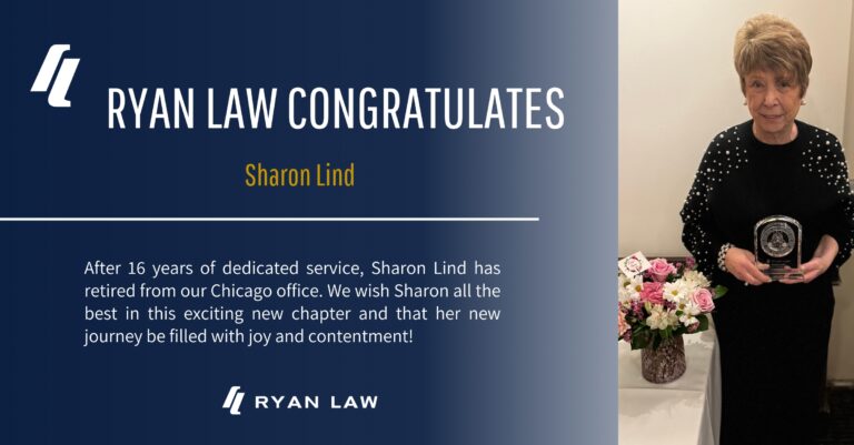 Happy Retirement, Sharon Lind! | Ryan Law